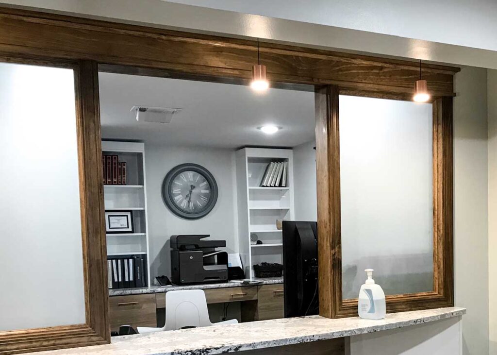 One Mile Smile - Office Design - Robison Kitchen and Home